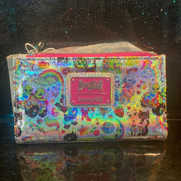 Bags | Loungefly Lisa Frank Wallet Nwt | Poshmark
